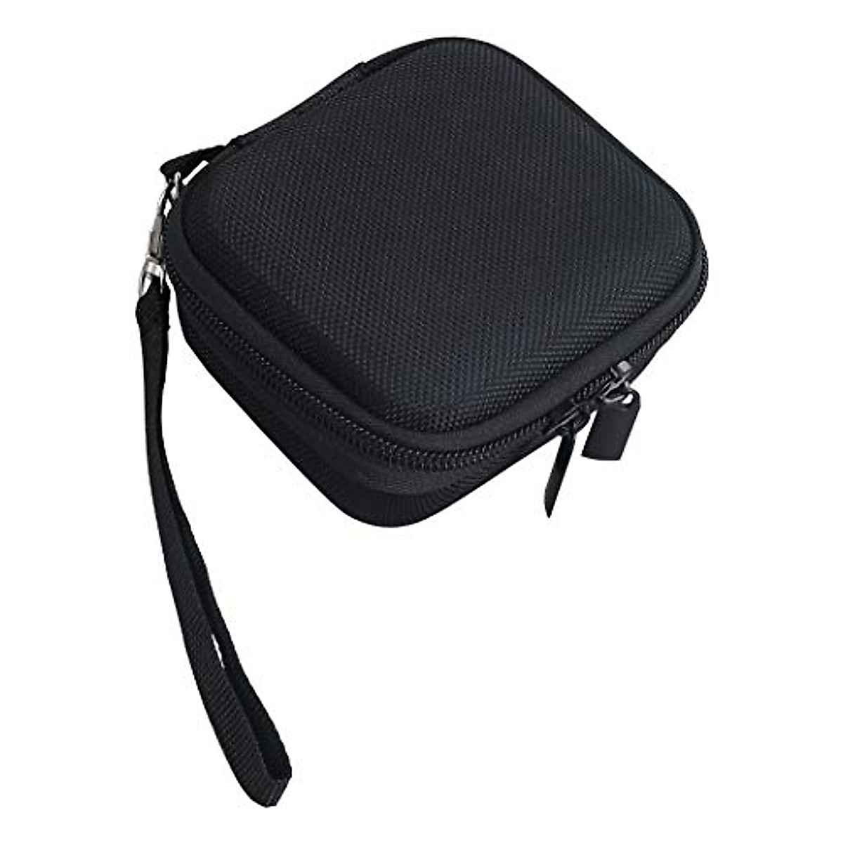 Geiomoo Compatible with Beats Fit Pro Headphone Hard Carrying Case Cover, Portable Shockproof Travel Protective Bag with Carabiner (Black)