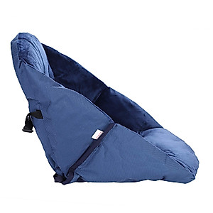 ITODAUS Waist Backrest Pad Seat Cushion Back Siamese Cushion Home Office Kitchen Car Chair Seat Cushion Pads Recliner Non-Slip Comfortable Warm Velvet Back Cushion for Adult Child