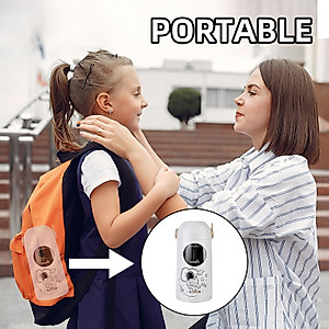 tenwin Rechargeable Electric Pencil Sharpener, Fully Automatic Pencil Sharpener for 7-11.5mm Pencils, Hands-Free Sharpener for Colored Pencils, Auto in&Out, Adjustable Pencil Nibs (Silver)
