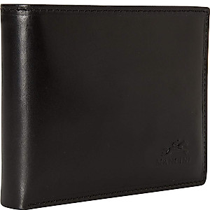 Mancini Leather Goods Men's RFID Secure Billfold with Removable Passcase (Black)