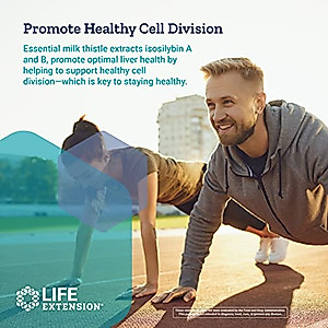 Life Extension Advanced Milk Thistle - With Silybin, Phosphatidylcholine and other Phospholipid - For Liver, Kidney Health & Detox - Non-GMO, Gluten-Free -120 Softgels