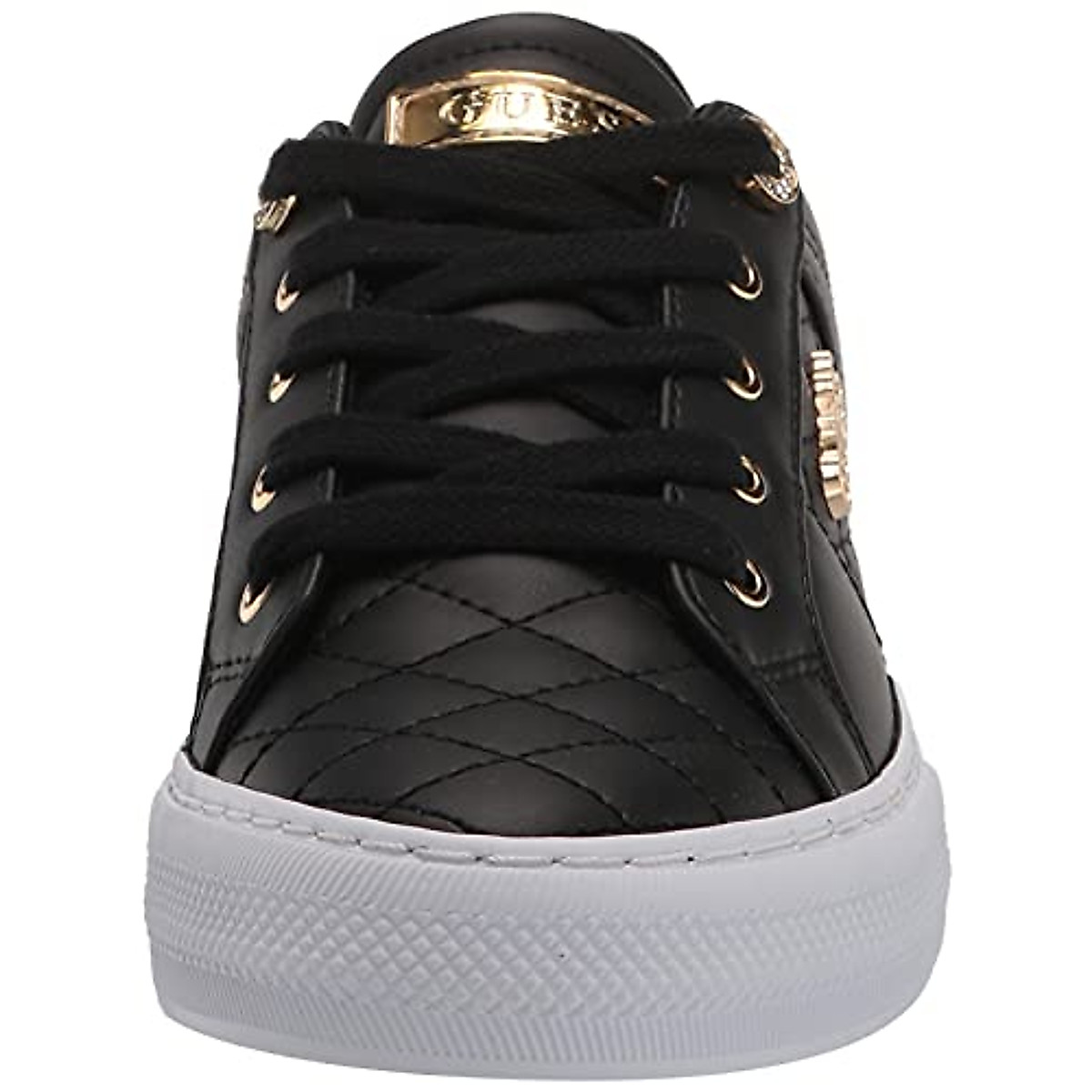 Guess Women's Loven Sneaker, Black 978, 8.5