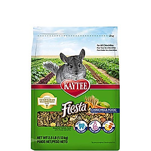 Kaytee Fiesta Pet Chinchilla Food, 2.5 Pound