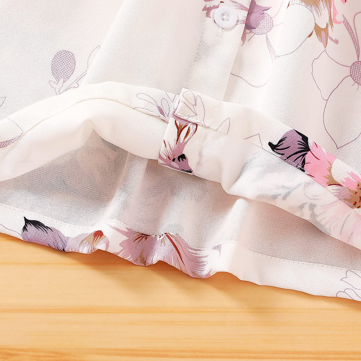 YOUNGER TREE 1-5T Toddler Kids Girls Summer Dress Sling Blue Floral Casual Dress Pattern Girls Party Dress Sleeveless (3-4T, Beige dress)