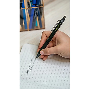 PILOT Pen 17478 FriXion Synergy Clicker Erasable, Refillable & Retractable Gel Ink Pens, Extra Fine Point, Assorted Ink Colors, 7-Pack