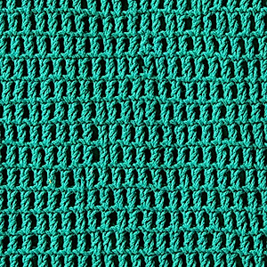 The Drop Women's Alora Crochet Small Tote, Jade, One Size