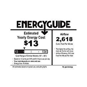 Hunter Fan 52 inch Contemporary Brushed Nickel Indoor Ceiling Fan with Light Kit and Remote Control (Renewed)