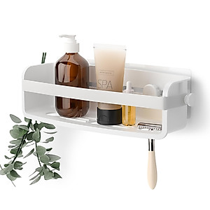 Umbra Flex Modern Bathrrom Caddy Bins, White