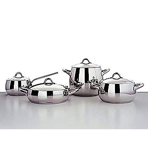 Alessi Mami Milk Boiler, Silver