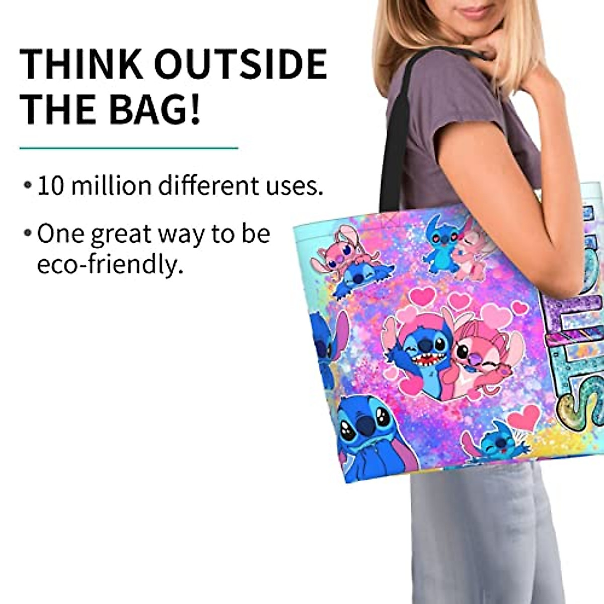 ch Totes Bag Shopping Shoulder Bags For Women Foldable Travel Work Large Reusable Portable Grocery Bag