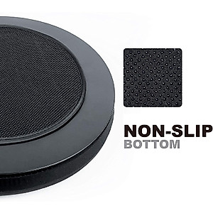 Sojoy iGelComfort Deluxe Gel Swivel Seat Cushion with Supportive Memory Foam 360 Degrees Rotating Seat Cushion for Home,Stool Chair,Office, 13.5 Inches in Diameter