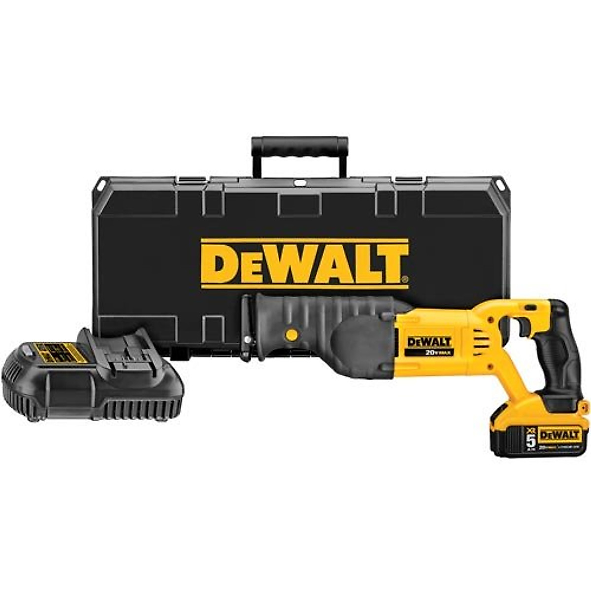 DEWALT 20V MAX* Cordless Reciprocating Saw Kit (DCS380P1)