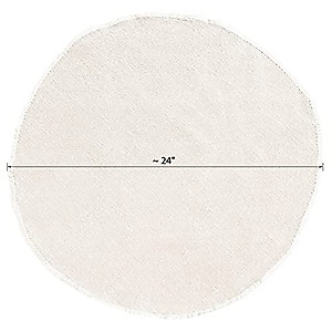 PANWA Handmade 100% Natural Traditional Thai Bamboo Wicker Sticky Rice Cooking Basket Lucky Elephant Weave with Large Size with 24x24 Inch Cheesecloth Wrap and Vintage Wooden Paddle