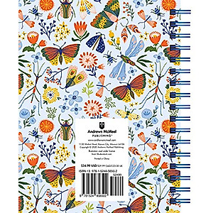 Posh: Deluxe Organizer 17-Month 2020-2021 Monthly/Weekly Planner Calendar: Garden Creatures