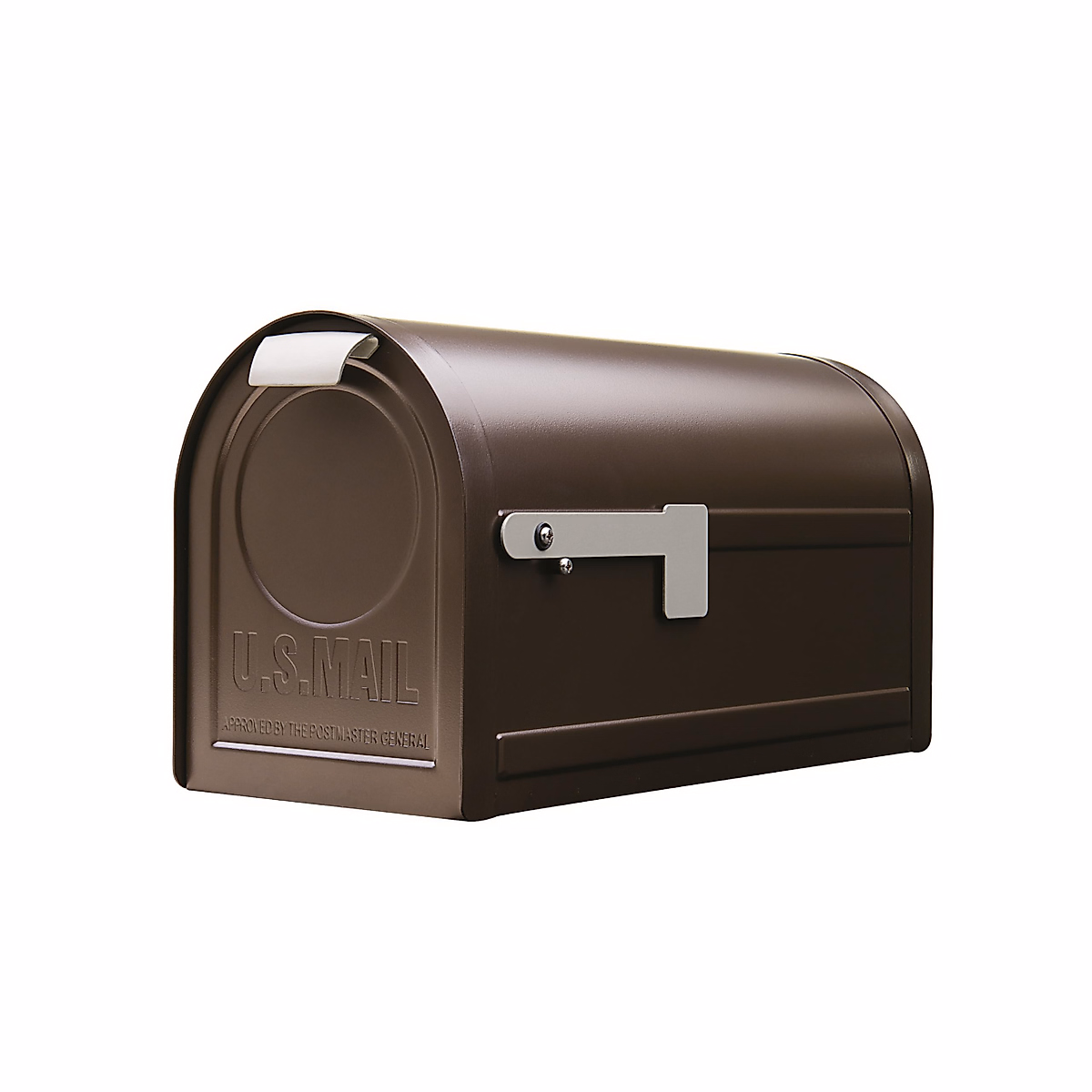 Architectural Mailboxes Northpointe Galvanized Steel Post Mount Mailbox, Compatibility Code C, NM160VAM, Venetian Bronze, Large Capacity