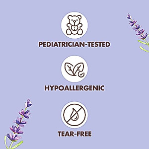 SheaMoisture Baby Shampoo & Bath Milk Manuka Honey & Lavender for Delicate Hair and Skin Nighttime Skin and Hair Care Regimen 13 oz