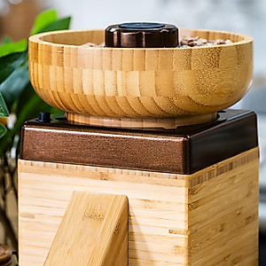 NutriMill Harvest Electric Stone Grain Mill, 450 Watt - Bronze