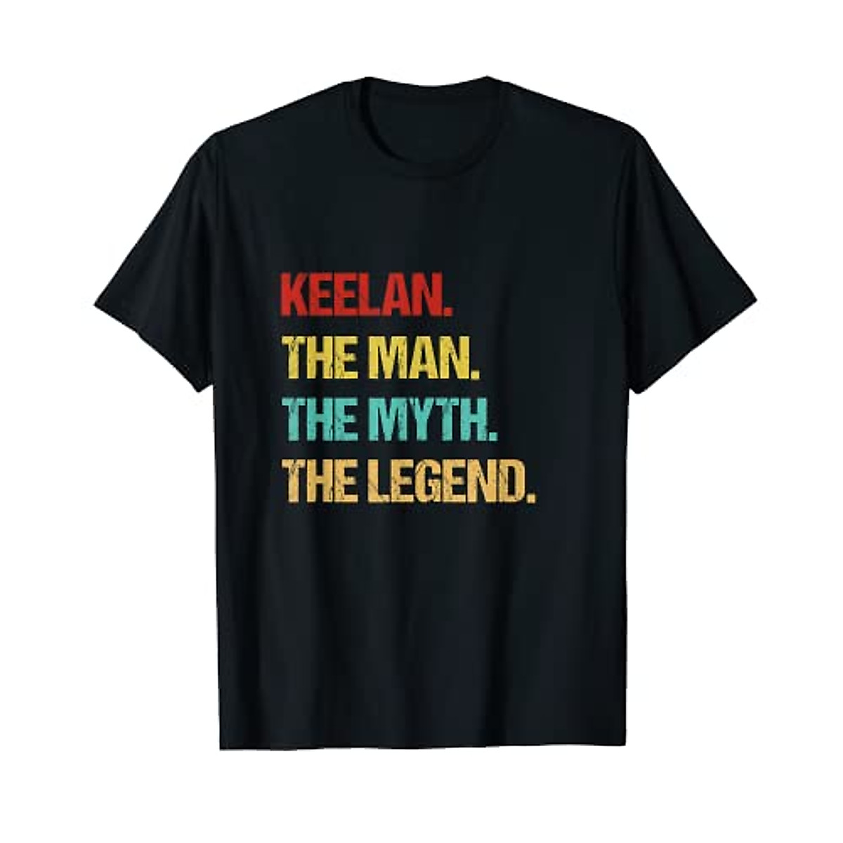 Mens Keelan The Man the Myth the Legend T-Shirt