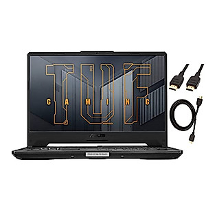 ASUS TUF 15.6" 144Hz FHD Gaming Laptop | Intel Core i5-11400H | NVIDIA GeForce RTX 3050 | 16GB DDR4 | 1TB SSD | Backlit Keyboard | Windows 11 | Grey | with HDMI Cable Bundled