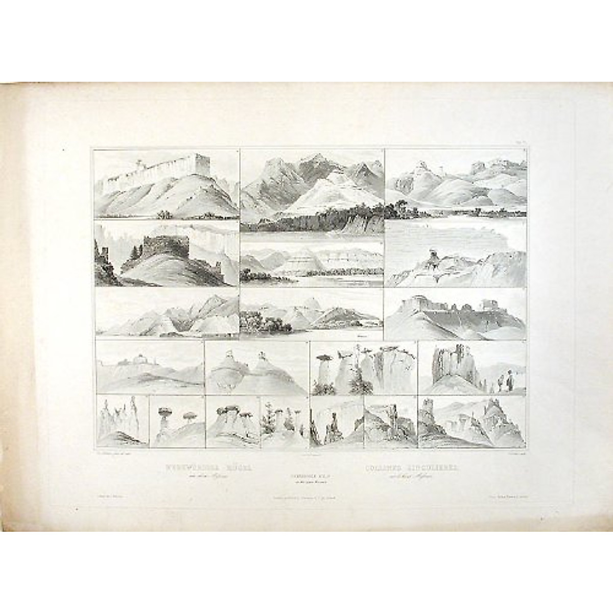 Remarkable Hills on the upper Missouri