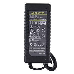 COOLM 48V 60W Power Supply Adapter 1.25A Charger 5.5x2.5mm DC for Swann NVR, PoE Switch Injectors POE-8-48v60w GPOE-4A-48v48w PS-48v60w POE-8, 48 Volt 60 Watt 1.25 Amp