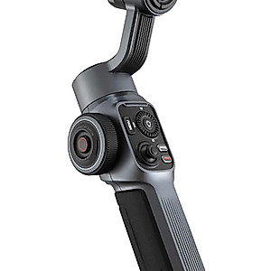 Zhiyun Smooth 5 Smartphone Gimbal Stabilizer for iPhone 14 Pro Max Plus 13 Mini 12 11 XS X XR 8 Professional 3-Axis Phone Gimbal Video Stabilizer with Face Object Tracking Timelapse