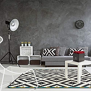 SOHO FLORAL ARTS New Roses Preserved Flowers | Genuine Roses That Lasts for Years | Flowers for Delivery | Large/XL Box (Black Box White Roses 9ct)