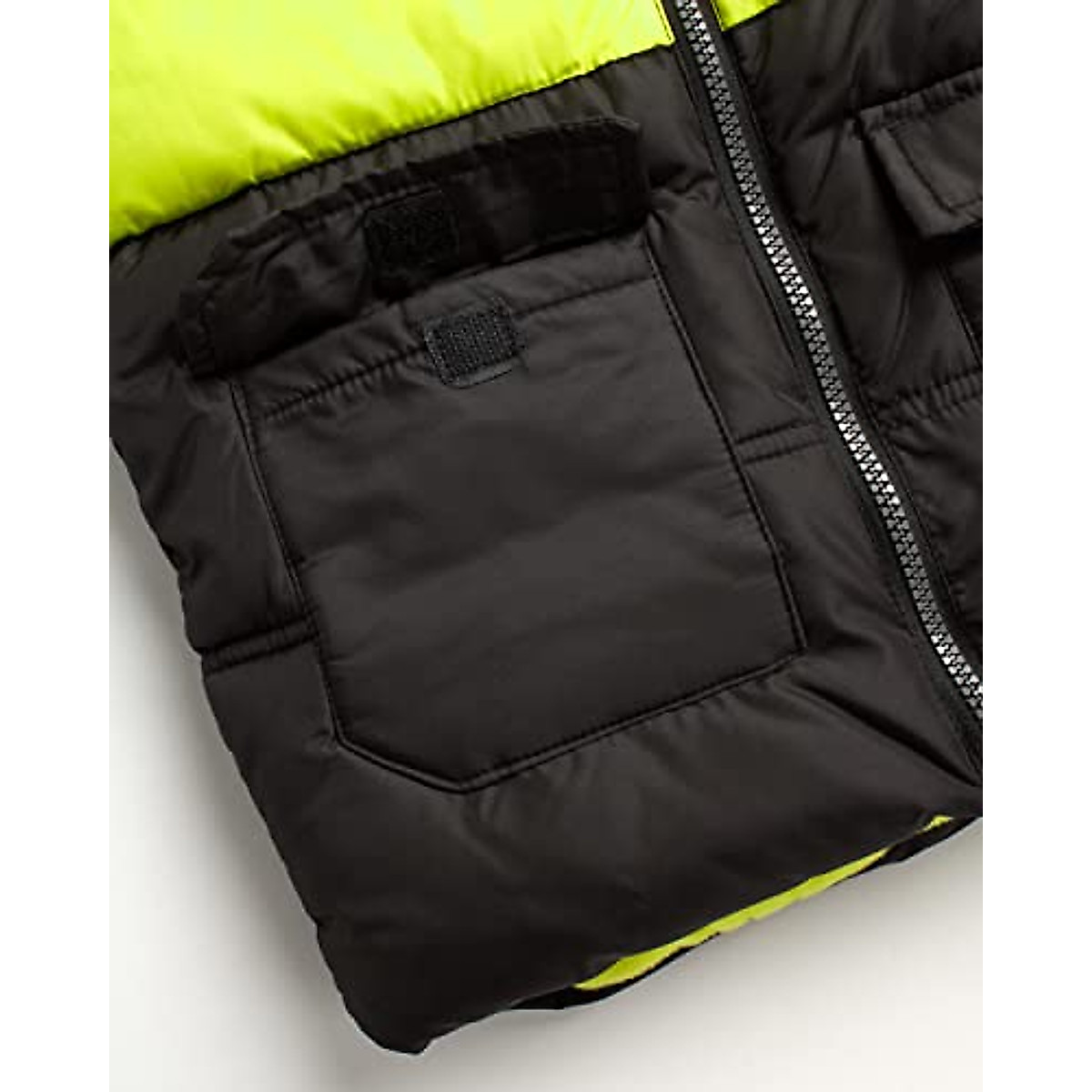 iXtreme Boys' Snowsuit - 2 Piece Heavyweight Insulated Ski Jacket and Snow Bib (12M-7), Size 18M, Black/Lime Green