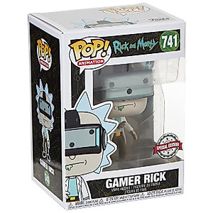 Funko POP! Rick & Morty Gamer Rick Vinyl Figure 10 cm
