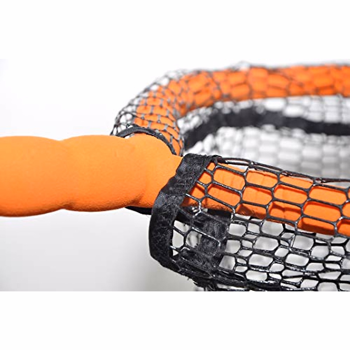 Foreverlast Inc. Generation 2 Non-Snag Floating Fishing Landing Net for Wade Fishing and Fly Fishing, G2 Pro Net, Orange