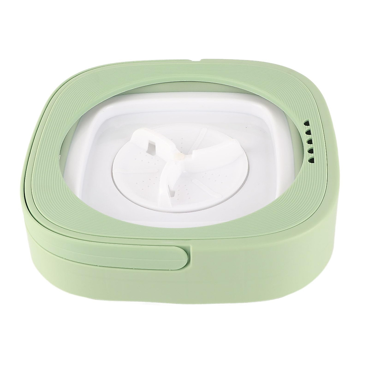 Foldable Washing Machine, Portable Washing Machine Mini Washers Large Capacity 6.5L, Soft Spin Drying, US Plug 100 To 240V for Home Camping Apartment (Green)