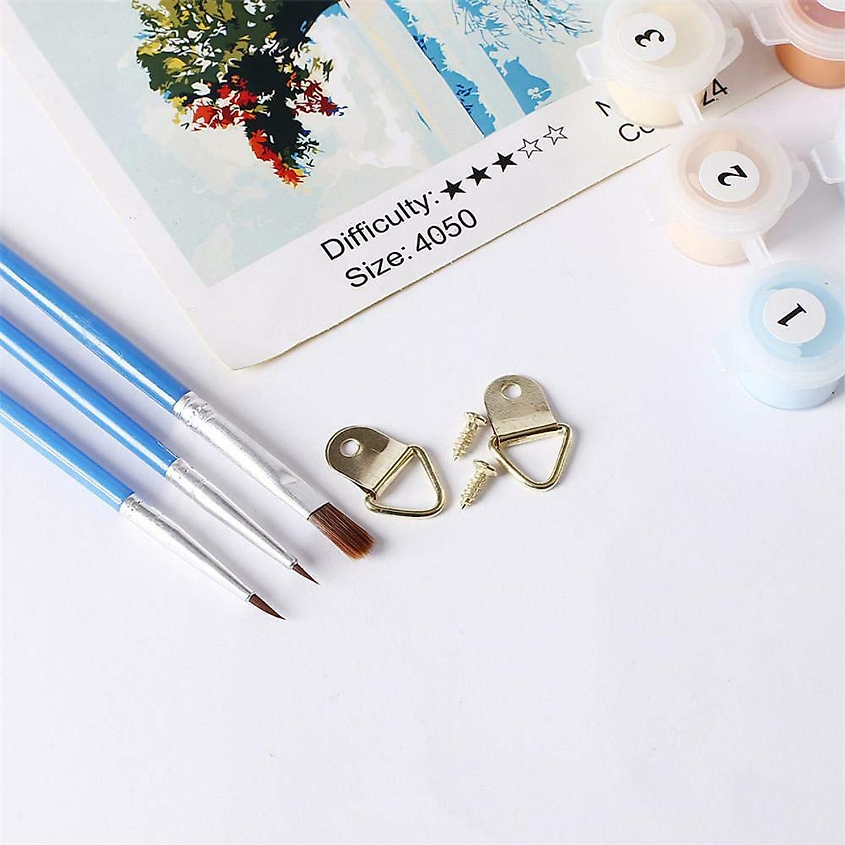 JynXos DIY Oil Painting Paint by Number Kit for Adults, Paint Quantity,Water Football Soccer Art Toolkit - Quality Children's Crafts