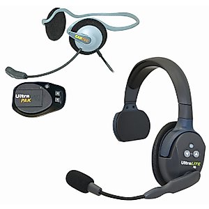 EARTEC SMMON3 1 Single Main Ultralite and 2 Monarch/UltraPAK Headsets