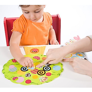 Alex Discover Tots Art Start Kids Art and Craft Activity, 6 Super Easy and Fun Art Crafts for Children, Kit for Children to be Creative and Use their Imagination, For Ages 2 and up