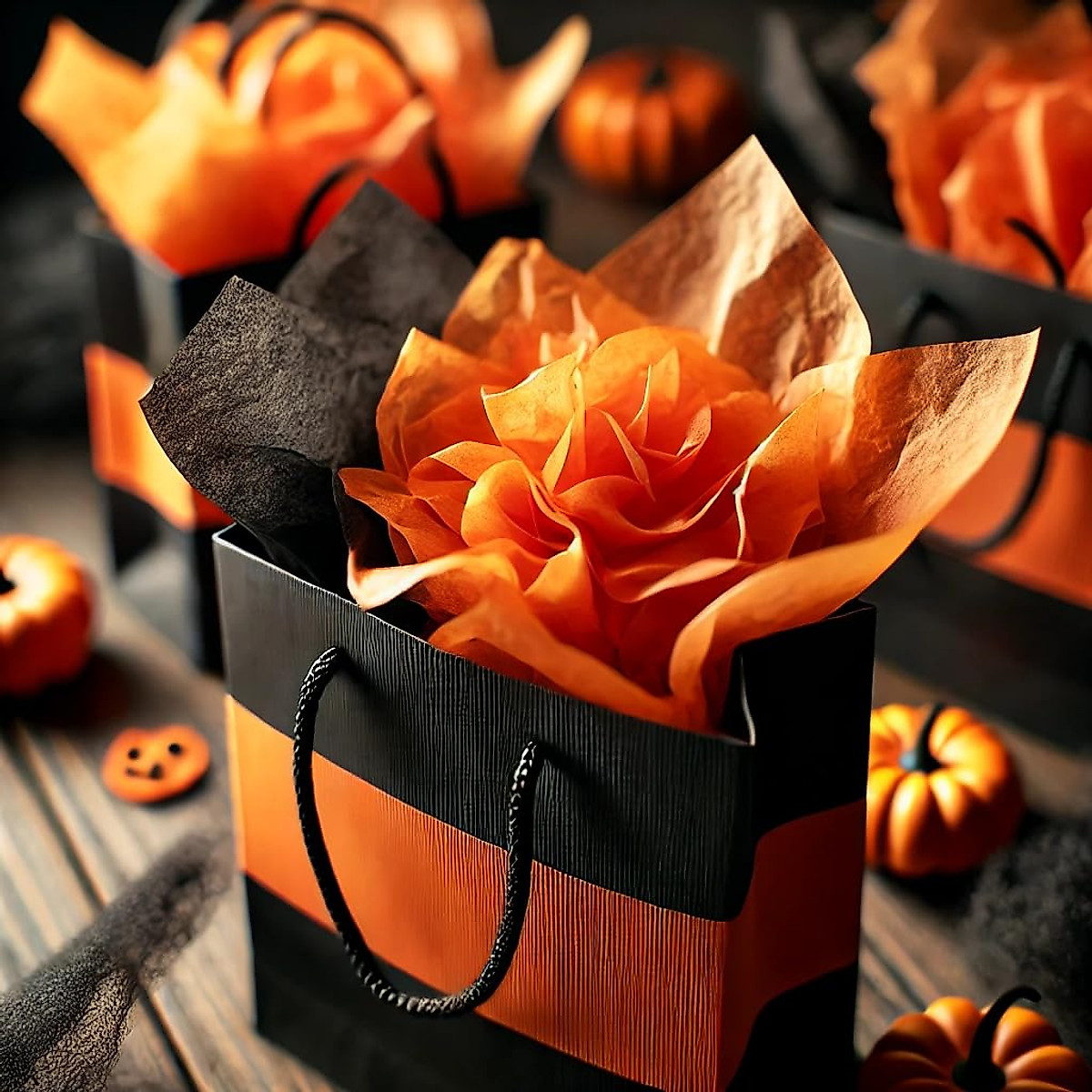 Flexicore Packaging | Gift Wrap Tissue Paper | Size: 15x20 | Acid Free (Black, 100 Sheets)