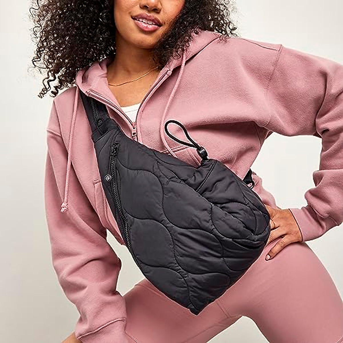 Vera Bradley Featherweight Sling Backpack, Black