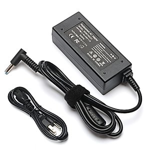 45W 19.5V 2.31A Laptop AC Adapter Charger for HP Pavilion 11 13 15 X360 M3 elitebook Folio 1040 G1 G2 G3 touchsmart 11 13 15 15-f009wm 15-f024wm Spectre ultrabook 13 Stream 13 11 14 with Power Cord