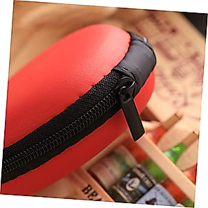 VALICLUD Earphone Case Coin Purse Coin Purse 3pcs Bag Case Organizer Headphones Portable Purse Container Black Coin Earphone For Earbuds Pouch Cable Zipper USB Coin Purse Zipper Pouch