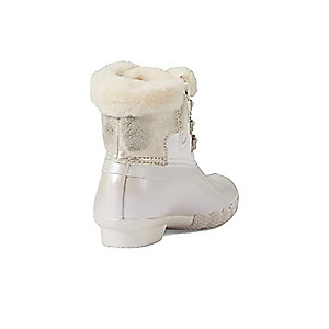 Sperry Core Alpine Saltwater Snow Boot, Ivory, 2 US Unisex Big Kid