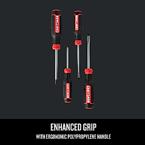 CRAFTSMAN Bi-Material Screwdriver Set (4 pc) (CMHT65076)