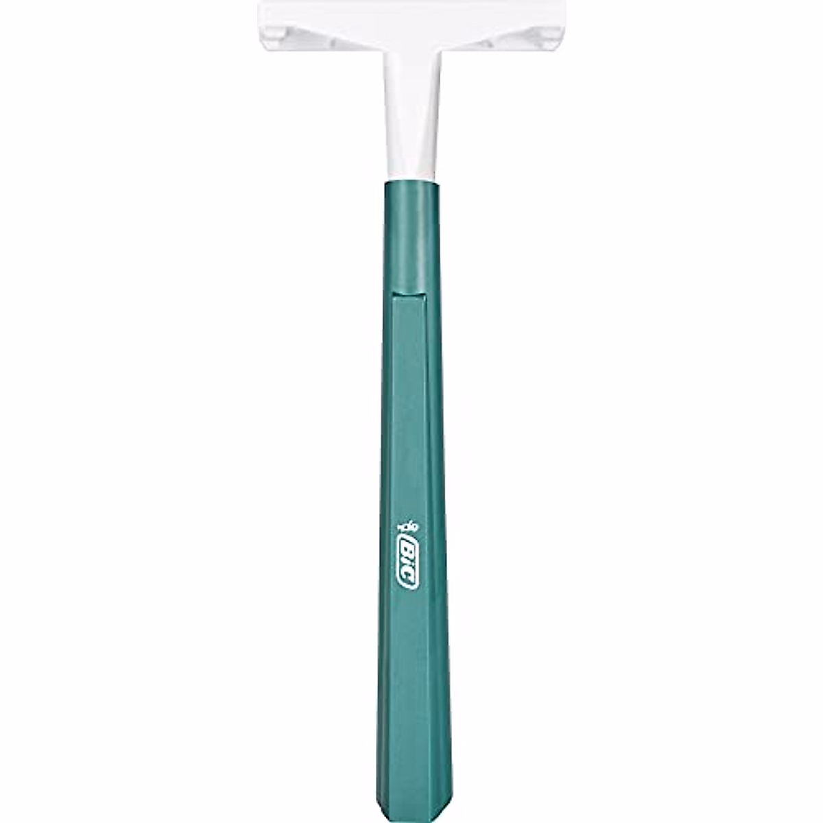 BIC Twin Select Disposable Razors; 2 Blades For a Smooth and Comfortable Shave; Sensitive Skin; Green Handle; 10 Piece Razor Set