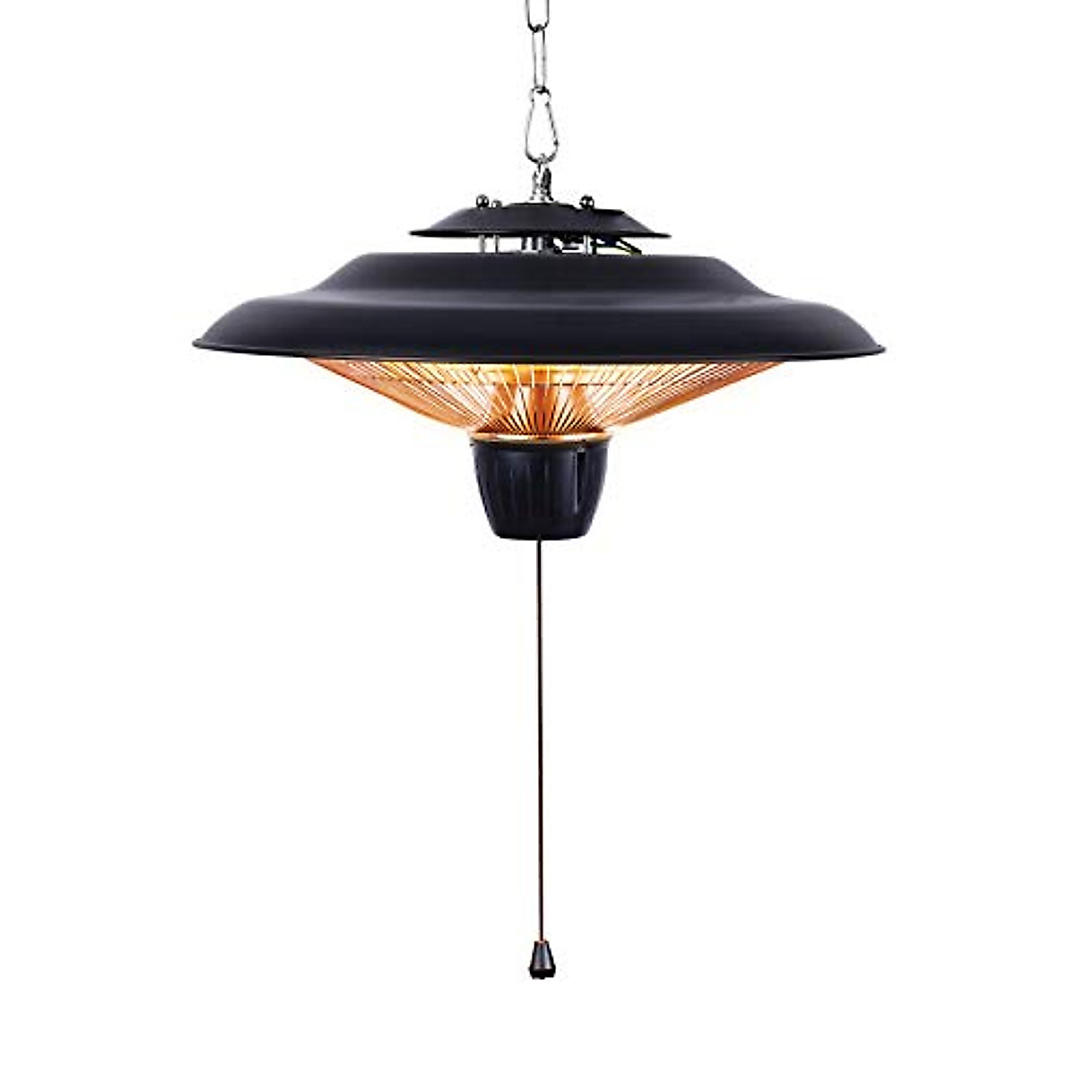 DONYER POWER 1500W Electric Patio Heater Ceiling Mounted Outdoor Heaters for Patio Easy Installation both Indoor Use