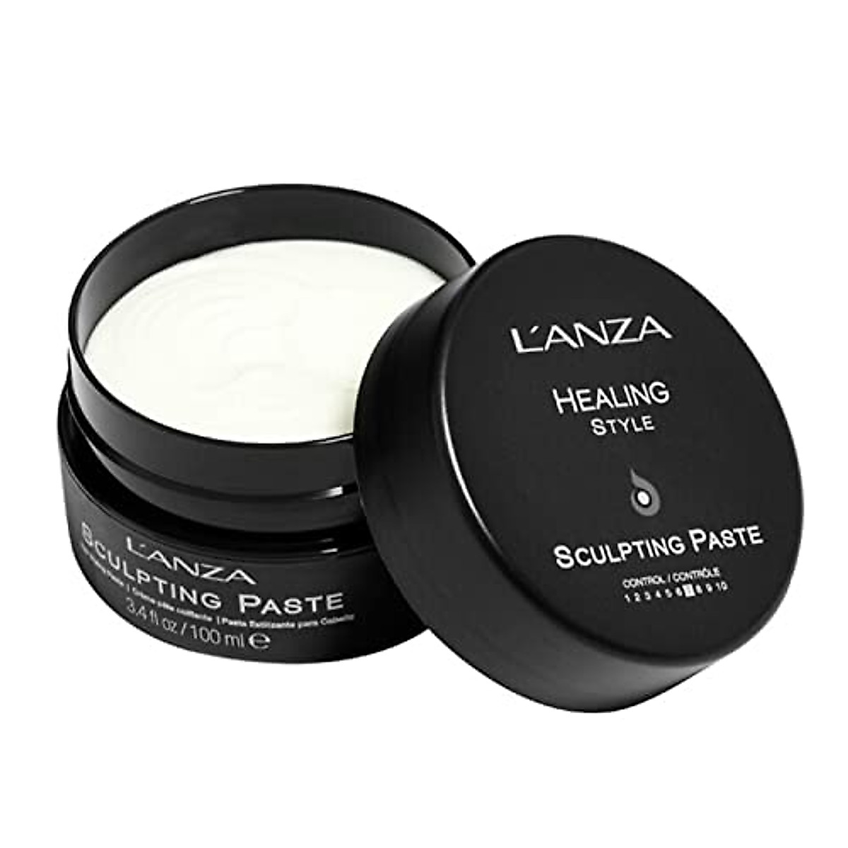 L'ANZA Healing Style Sculpting Paste with Strong Hold Effect, Sculpts & Defines Hair While Styling, With Advanced Control Technology and Natural Ingredients, Suitable for All Hair Types (3.4 Fl Oz)