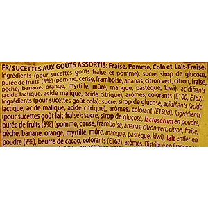 Chupa Chups Lollipops, 16 Pieces, Fresh Fruit Flavors, 6.77 Ounce Total Weight