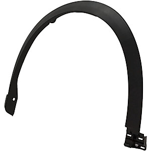 TSHTLAO 1 Pair Fender Flares Moulding Trim Wheel Opening Molding Left Driver Right Passenger Primed Plastic 16550671 KB7W51W30E8N MA1290106