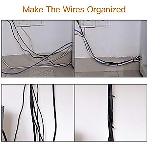 OneLeaf Cable Ties 6 Inch Heavy Duty Zip Ties with 40 Pounds Tensile Strength for Multi-Purpose Use, Self-Locking UV Resistant Nylon Tie Wraps, Indoor and Outdoor Tie Wire. 200 Pcs Black