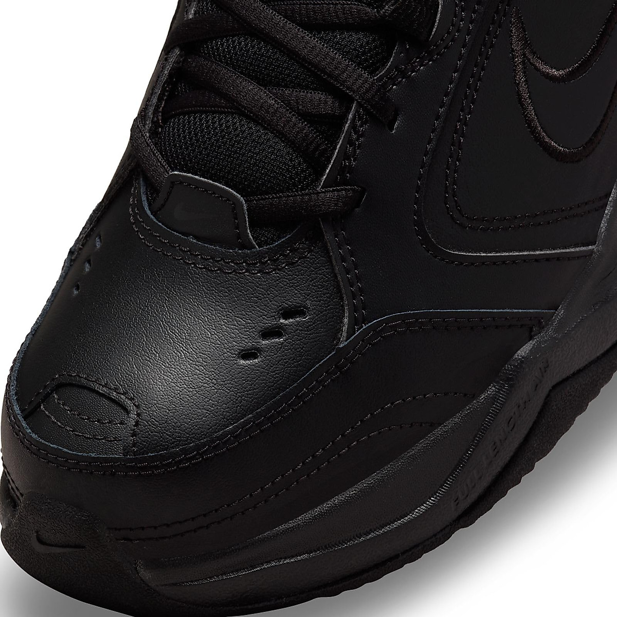Nike Men's Air Monarch IV Cross Trainer, Black/Black, 8.5 X-wide US