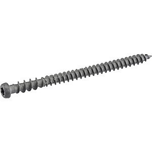 HILLMAN FASTENERS 48439 Deck Screws, Gray, 75 Piece