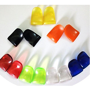 1 Pair L2 R2 Button Extenders Trigger Buttons for PS4 / PS4 Slim / PS4 Pro Game Controller (Orange)