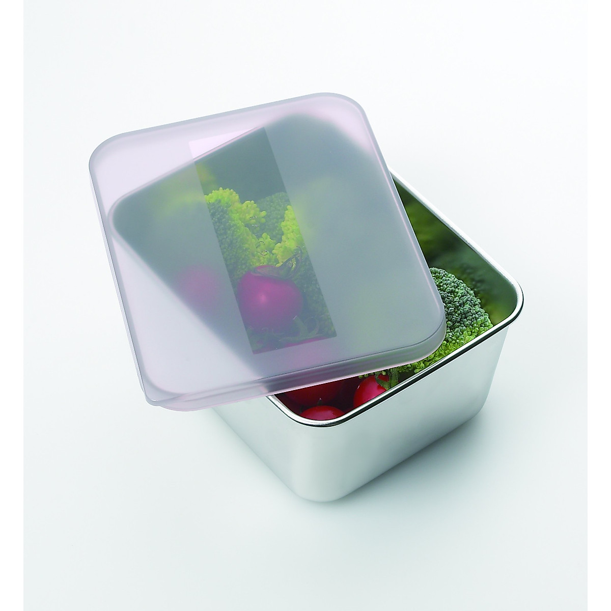 Yoshikawa EAtCO YOUKI Food Container, Silver